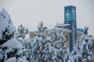 Almaty after a heavy snowfall · Kazakhstan travel and tourism blog